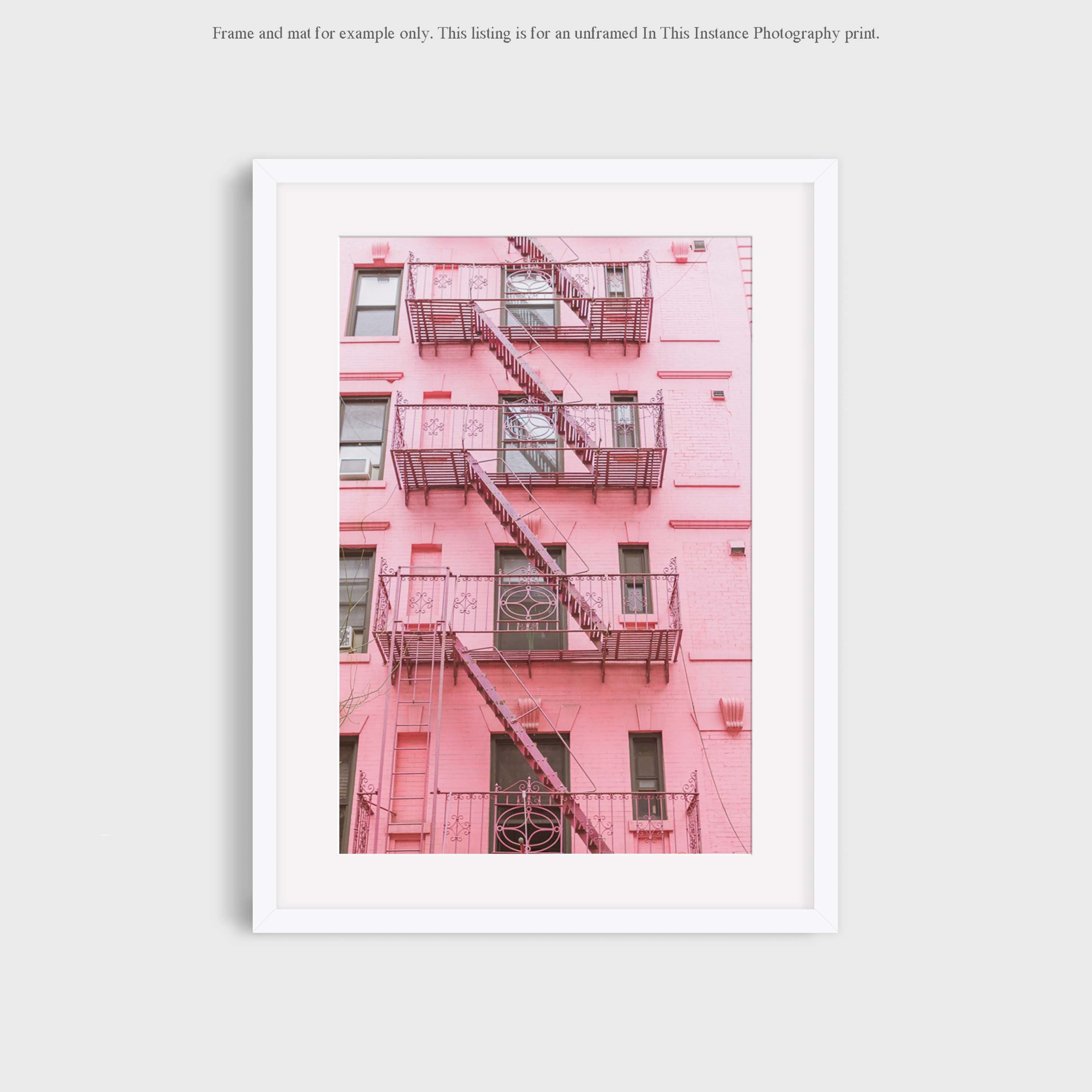 New York City Photography Pink NYC Art Manhattan Soho - Etsy