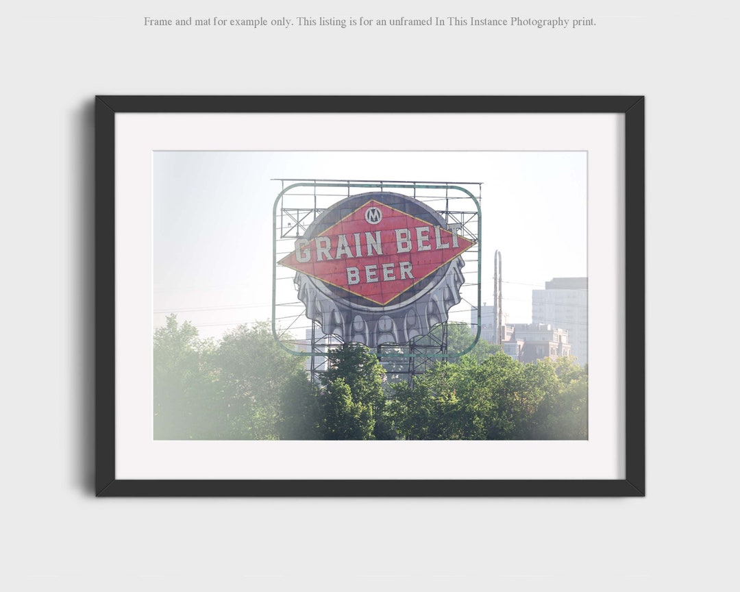 Grain Belt Beer Sign Minneapolis Photography, Urban Industrial ...