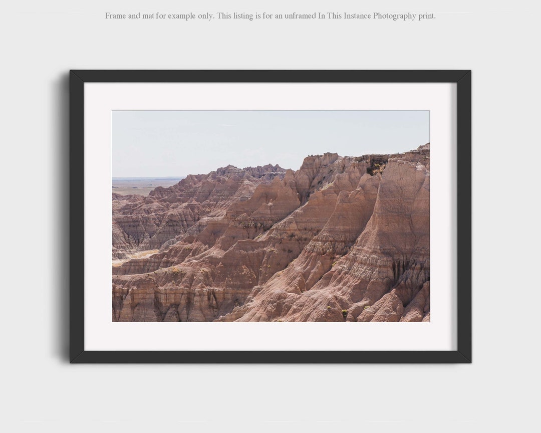 Badlands National Park Photography, Nature Landscape, South Dakota ...