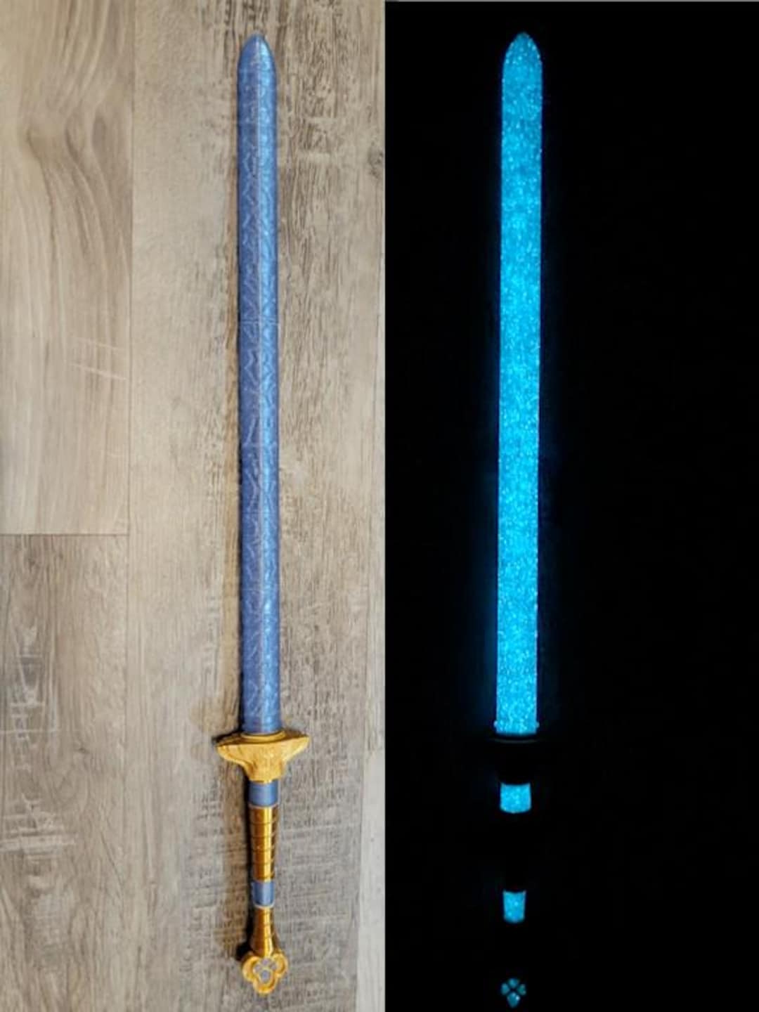 Rumi Sword K-pop Demon Hunters 21.5" Fully Assembled Firefly Glow in the Dark Blade - Etsy