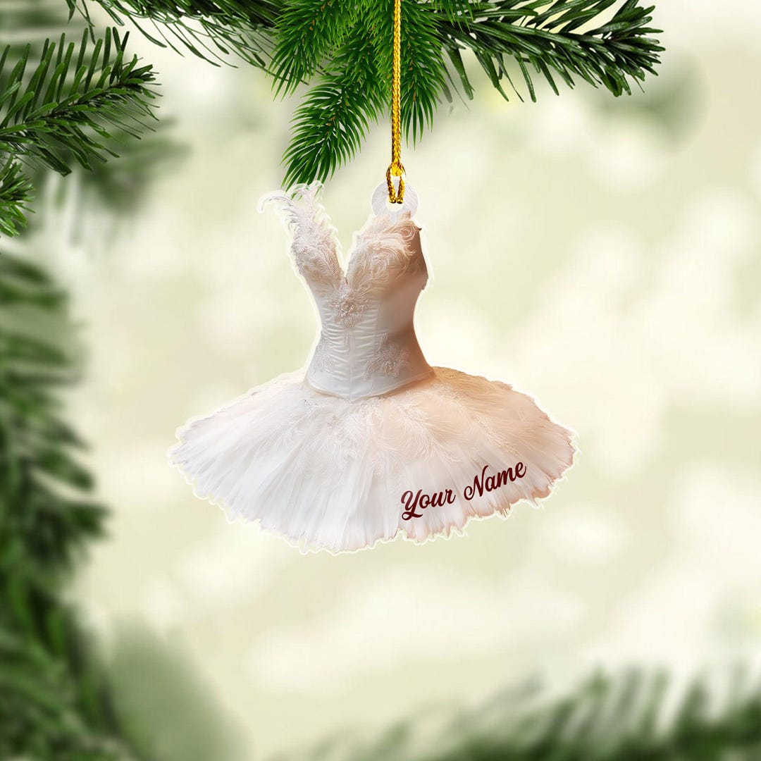 Personalized Dance Ornament 2025, Ballet Resin Ornaments for Christmas ...