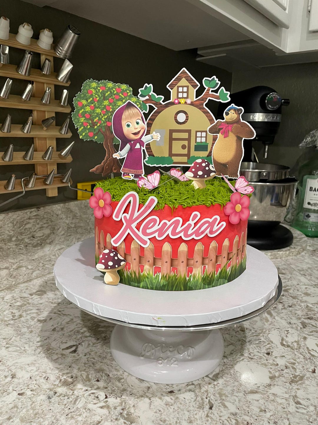 Forest Friends Cake Topper – Kids Birthday Party Decoration - Etsy