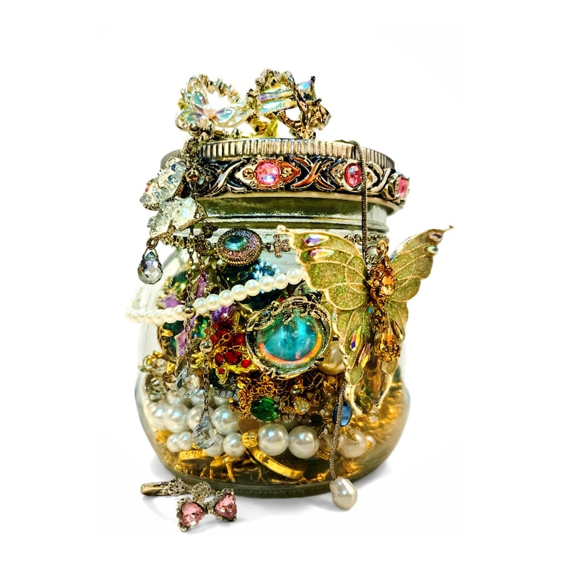 Themed Custom Mystery Jewelry Jar Curated Unique Gifts for Her - Etsy