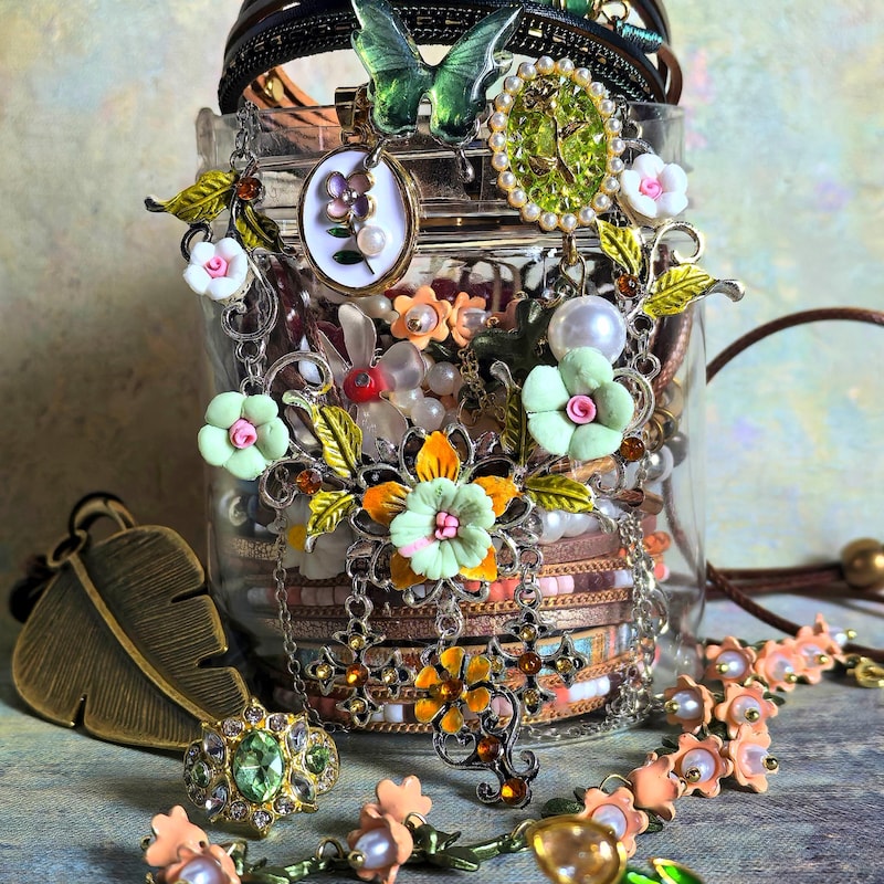 Jewelry Jars Fairy Core - Etsy