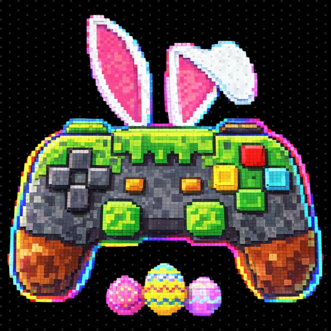 Boys Mining Easter PNG, Video Game Png, Pixel Shirt Png Mine Love ...