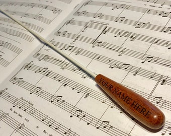 Engraved Conducting Baton - Etsy