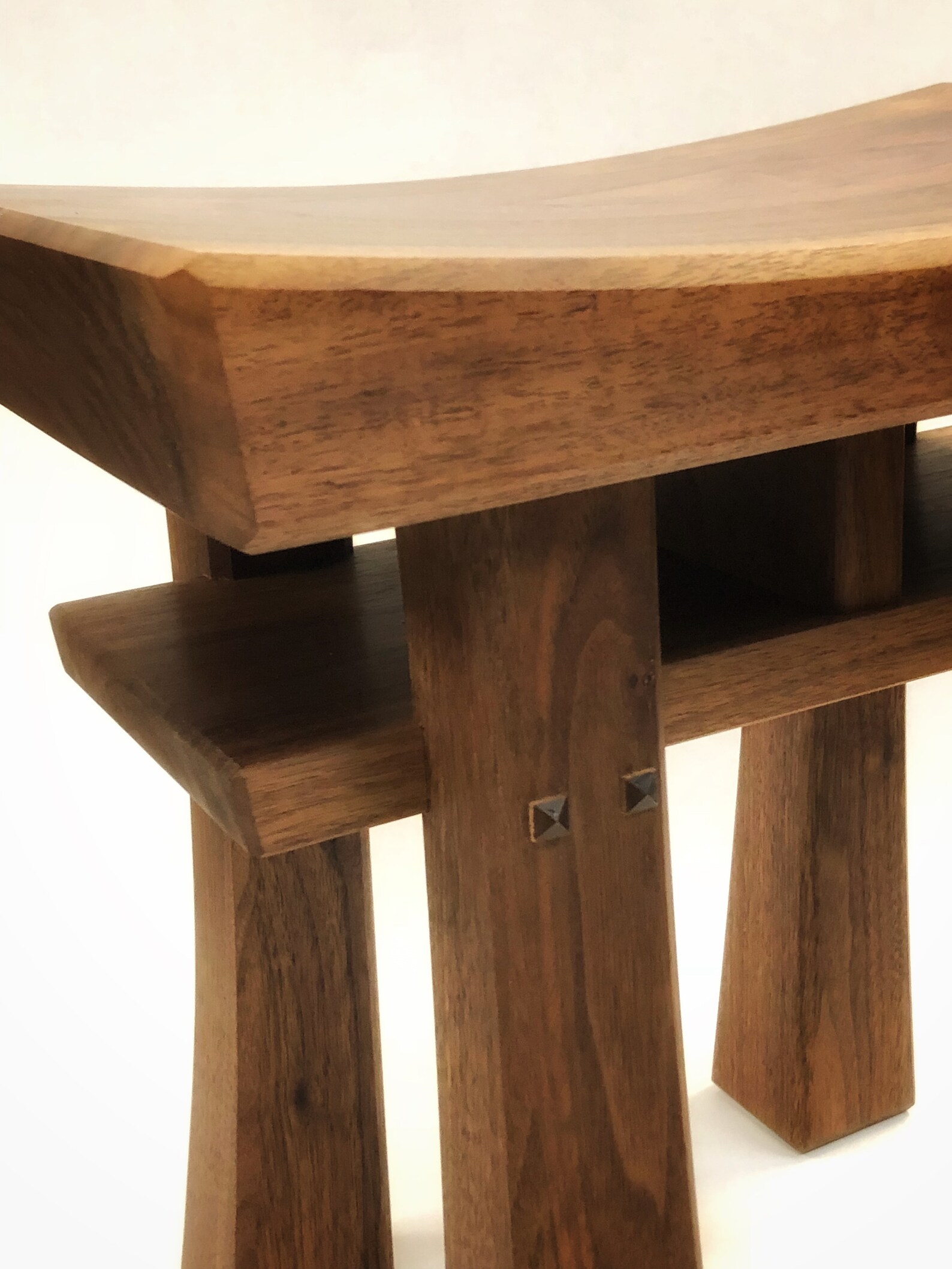 Asian Style Bench Walnut Cherry Mahogany or Maple - Etsy