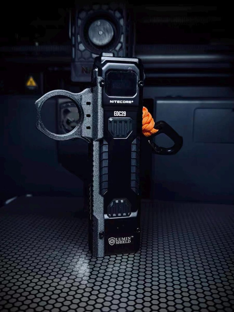 Tactical Ring Protector for Nitecore EDC29 -ASA-CF Carbon Fiber 3D ...