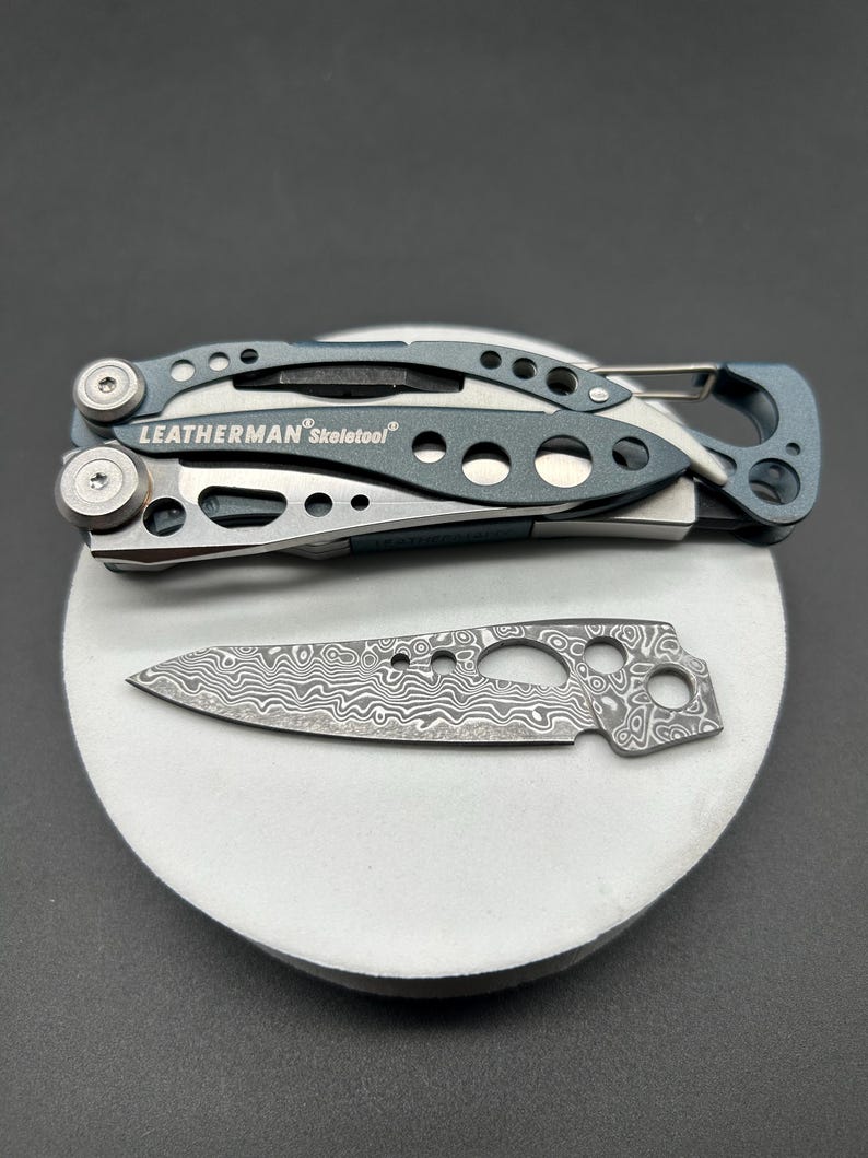 Leatherman Tool Core Upgrade: Universal VG10 Damascus Replacement Blade ...