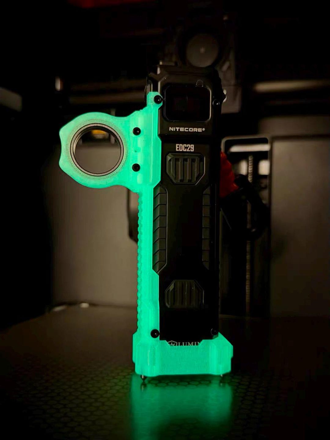 Tactical Ring Protector for Nitecore EDC29 -ASA-CF Carbon Fiber 3D ...