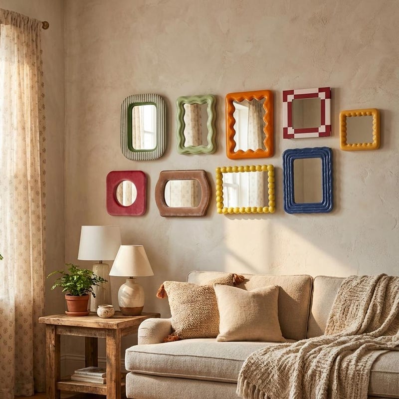 Clay Square Wall Art - Etsy UK