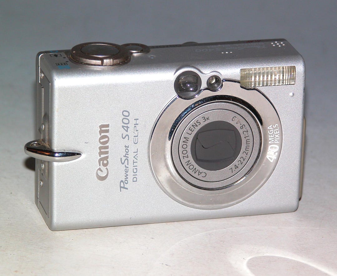 Reconditioned - Canon Powershot S400 4MP Digital ELPH Camera #0379 - Etsy