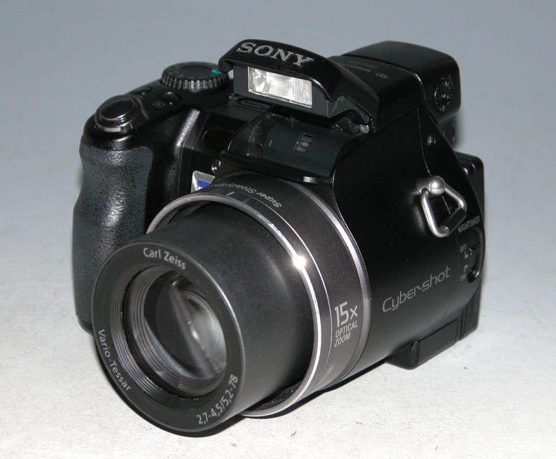 Sony Cyber-shot DSC-H9 8.1MP Digital Camera 9641 - Etsy