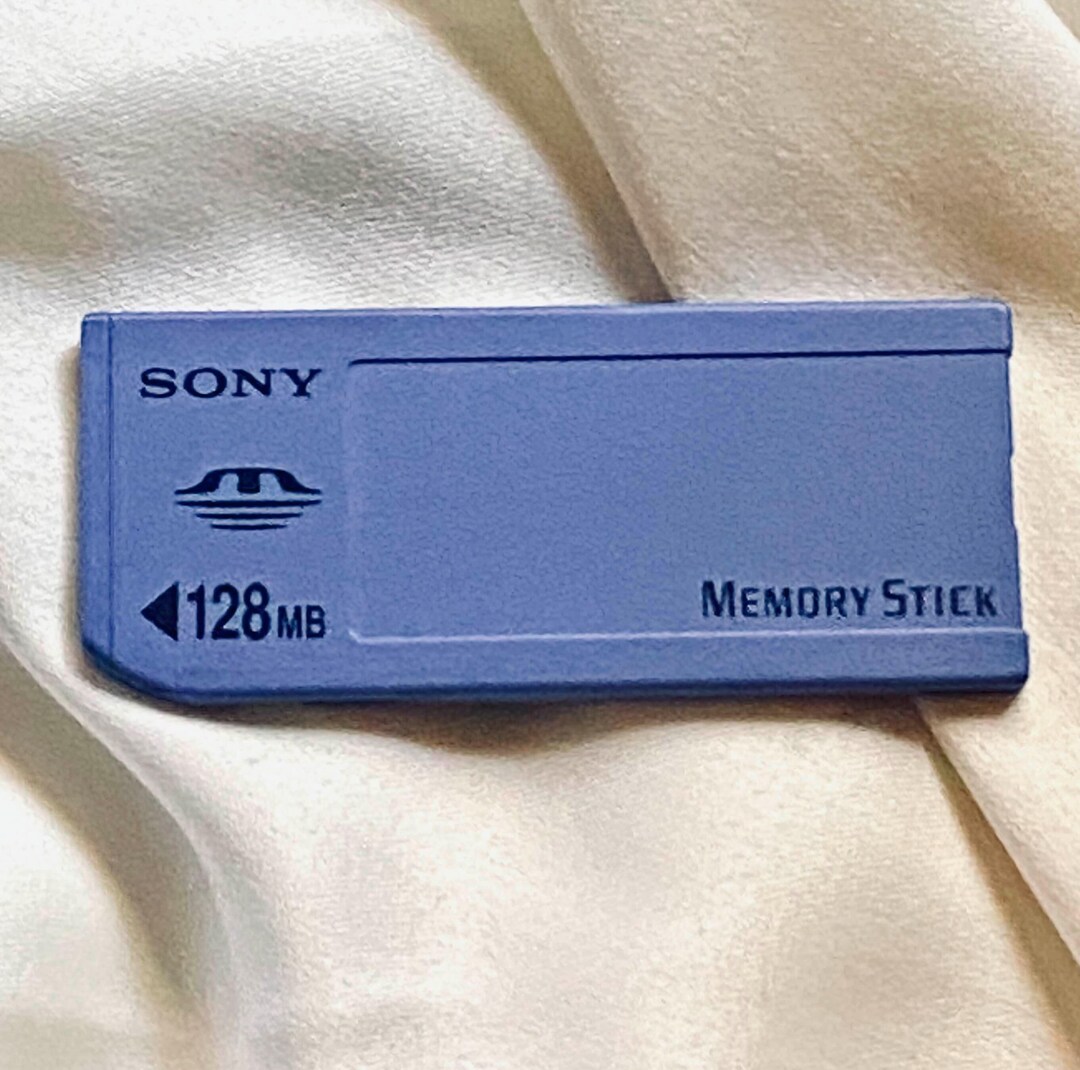 Sony 128MB Memory Stick Card - MSA-128A (japan) - Etsy