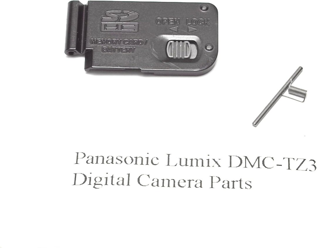 Panasonic Lumix DMC-TZ3 Battery Door / Cover - Replacement Parts - Etsy