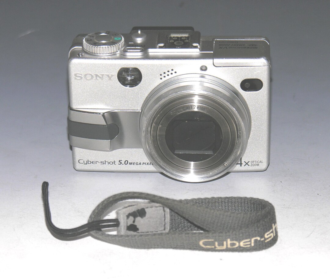 Sony Cyber-shot DSC-V1 5.0MP Digital Camera - Silver #6850 (new Battery ...