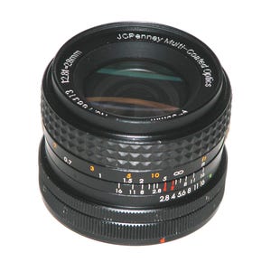 Reconditioned JC Penny 28mm F2.8 Lens - Canon FD Mount - Etsy