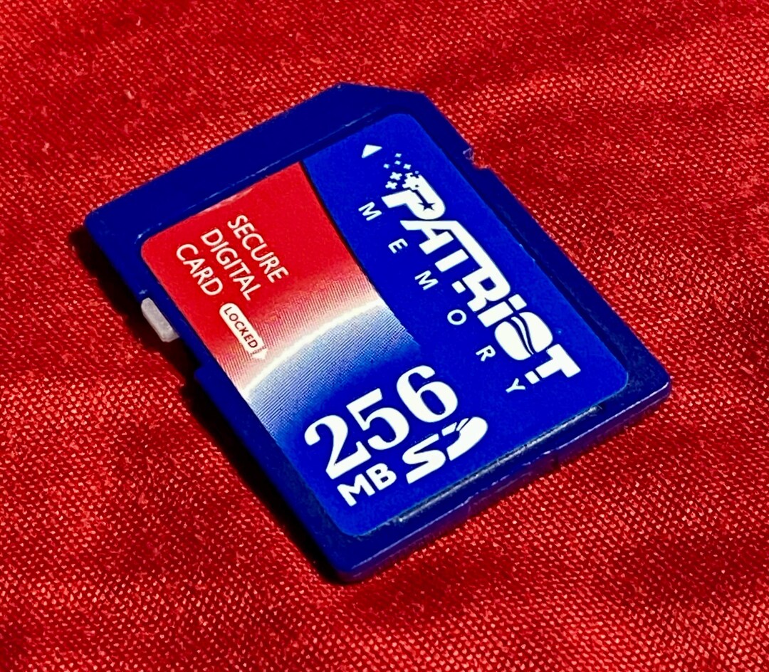 Patriot Memory 256MB SD Secure Digital Memory Card - Etsy