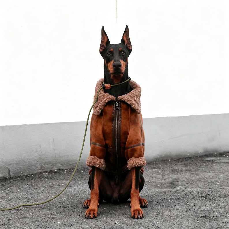 Dog Jacket for Large Breeds, Warm Winter Dog Apparel, Stylish Pet ...
