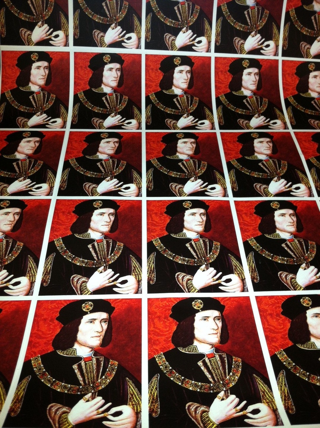 Richard III Wrapping Paper/gift Wrap - Etsy