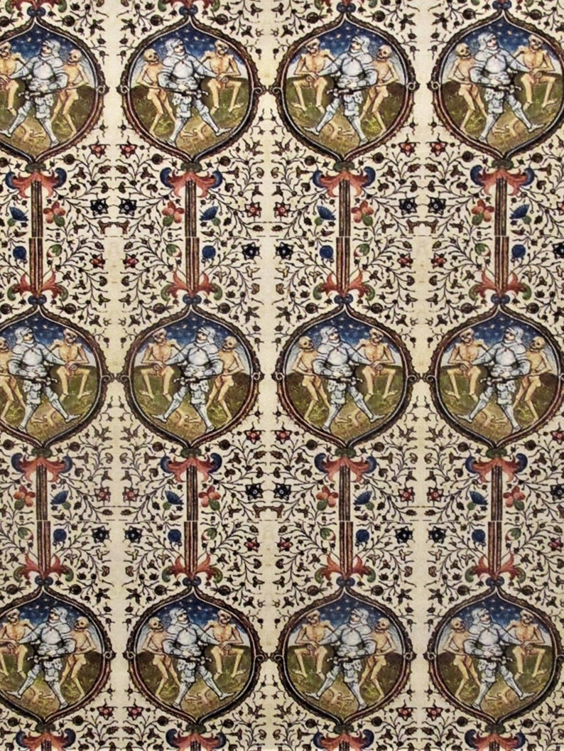 Medieval Book of Hours Wrapping Paper/gift Wrap - Etsy