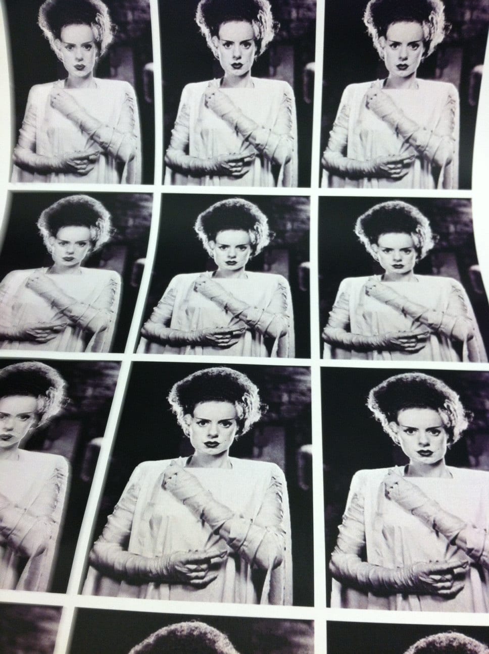 Bride of Frankenstein Wrapping Paper/giftwrap - Etsy