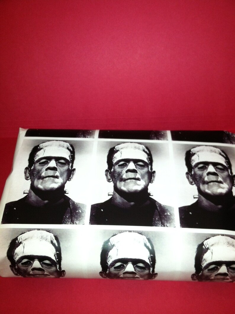 Frankenstein Wrapping Paper/giftwrap - Etsy