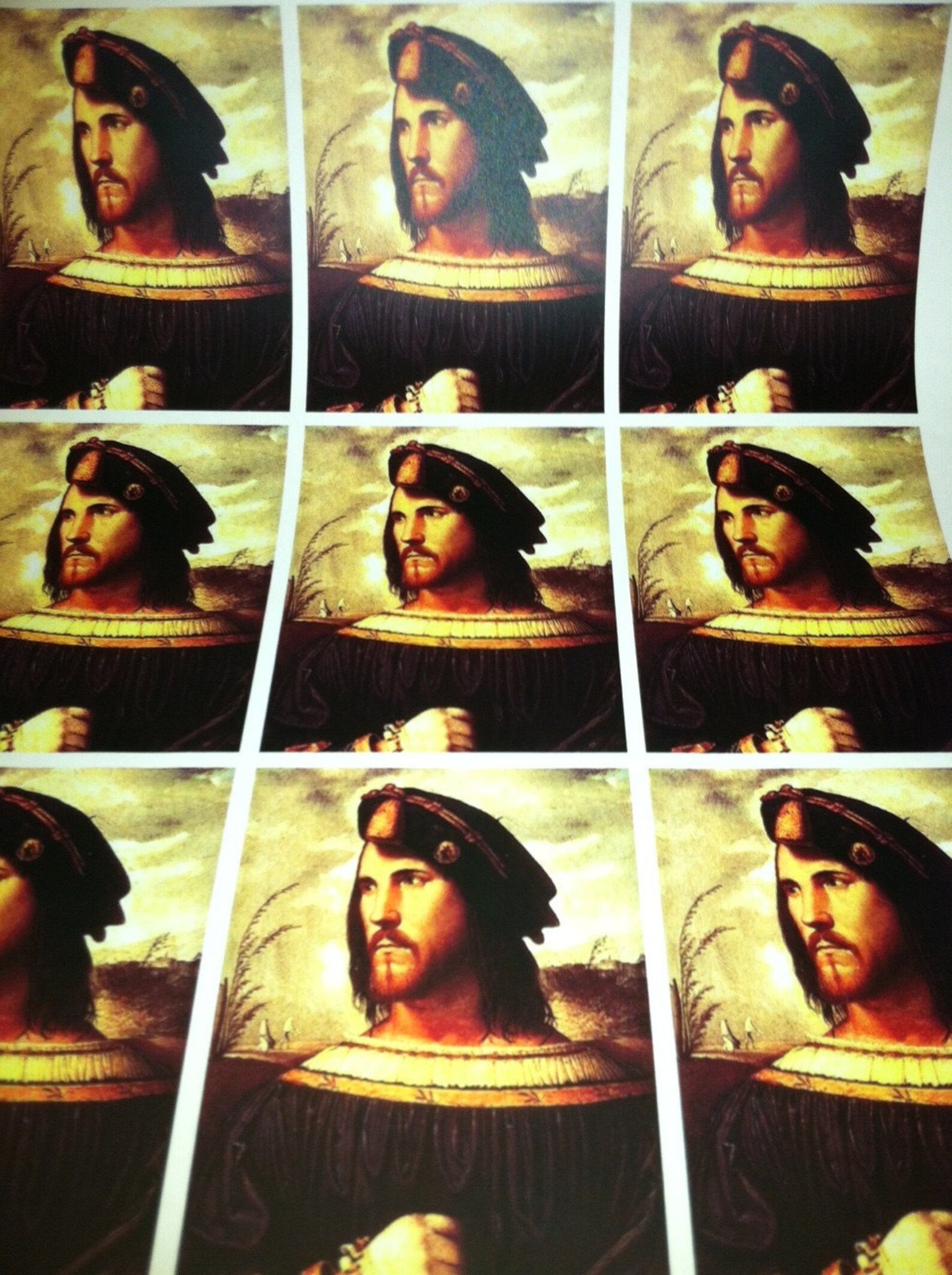 Cesare Borgia Wrapping Paper/giftwrap - Etsy