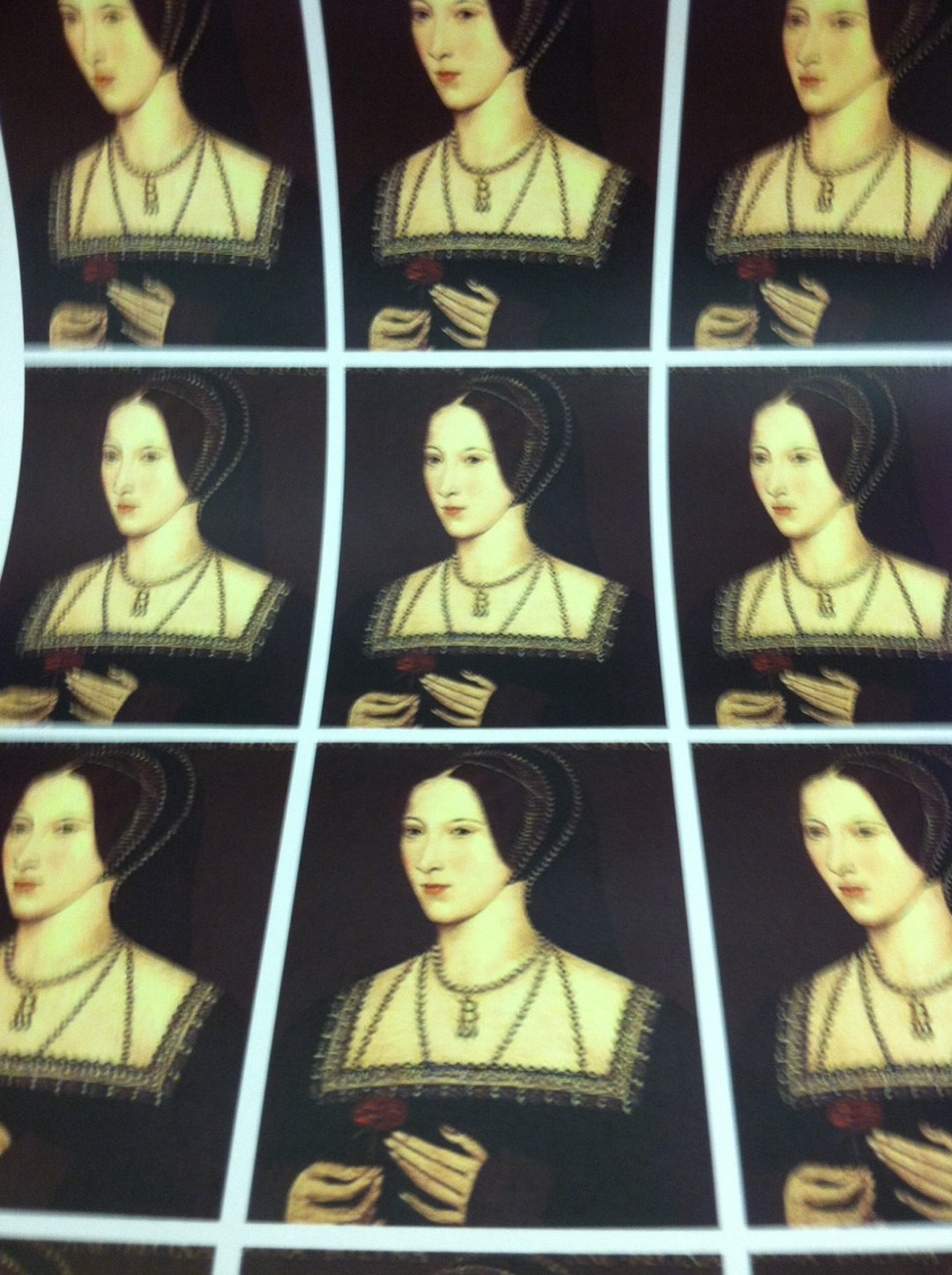Anne Boleyn Wrapping Paper/giftwrap - Etsy