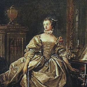 Madame De Pompadour Wrapping Paper - Etsy