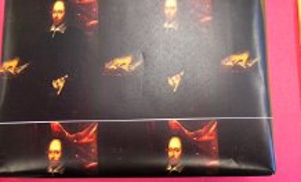 Shakespeare Wrapping Paper - Etsy