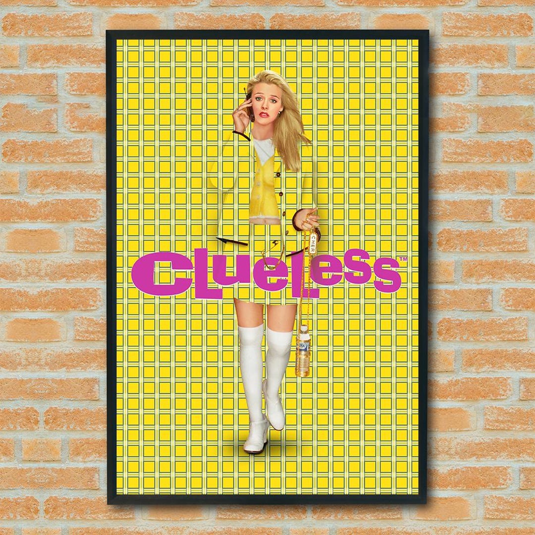 Clueless Movie Poster, Movie Fan Collectibles, Wall Decor Posters, Home ...