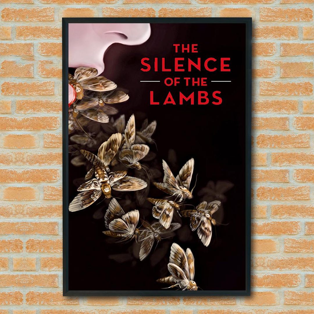 The Silence of the Lambs Movie Poster, Movie Fan Collectibles, Wall ...