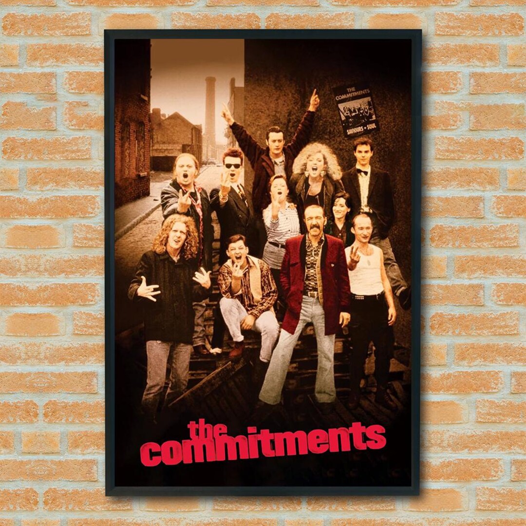 The Commitments Movie Poster, Movie Fan Collectibles, Wall Decor ...