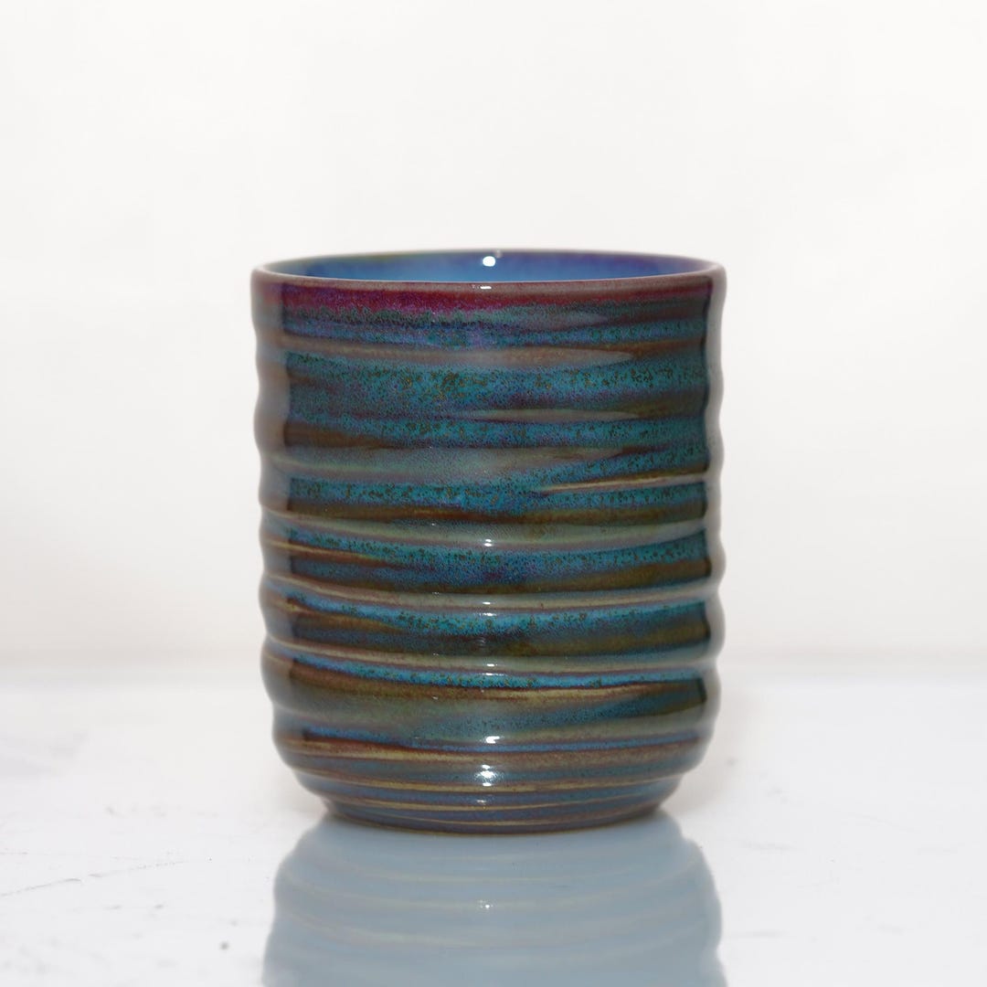 Wood-fired Ceramic Tea Cup, Chinese Art, Collection Certificate - Etsy