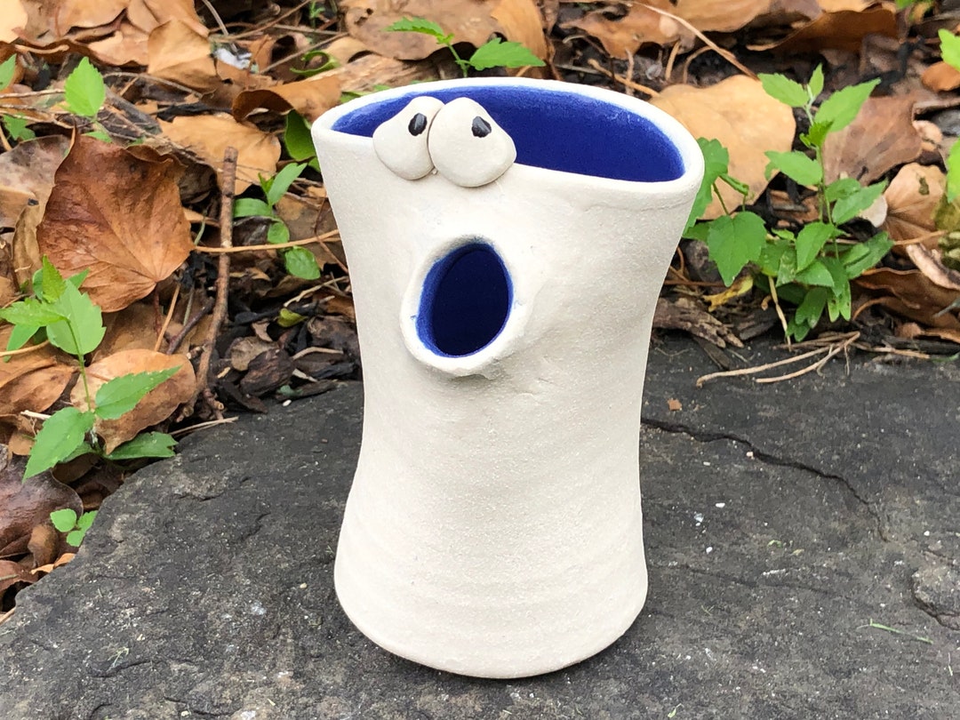 Cobalt Blue Toothbrush Holder and Cup for Your Bathroom - Etsy