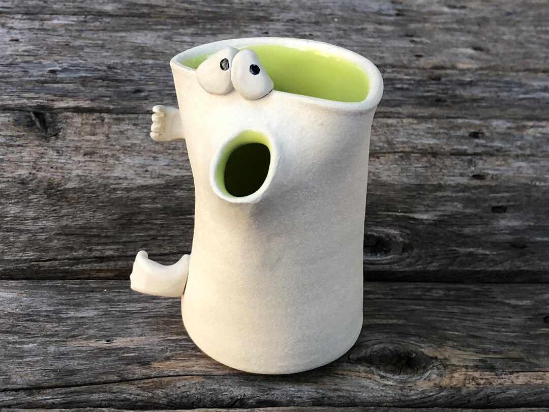 Lime Green DOUBLE Toothbrush Holder and Cup for Your Bathroom - Etsy