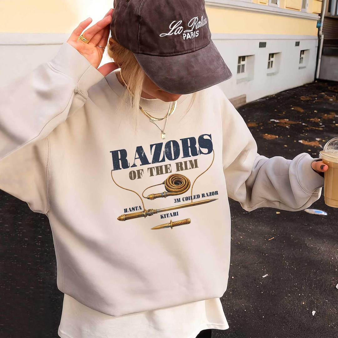 Red Rising Razor Weapon System Sweatshirt – Sci-fi Book Lover Gift ...