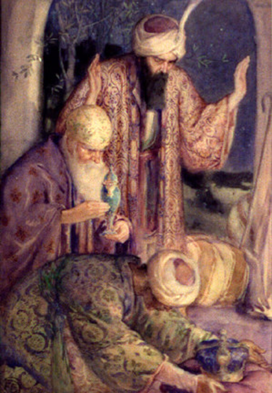 Gifts of the Magi Christmas Card (ca. 1912) - Etsy
