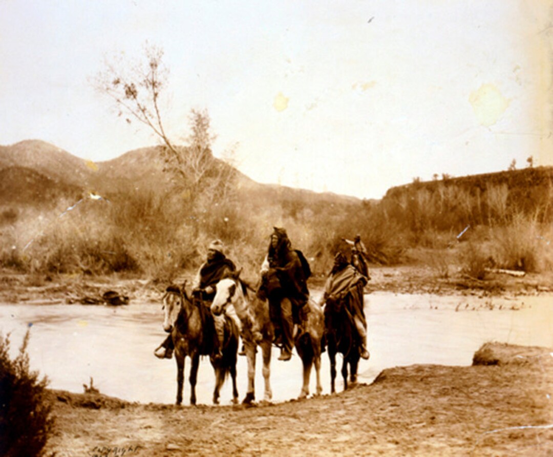 Apaches on Horseback, 8x10 Print - Etsy