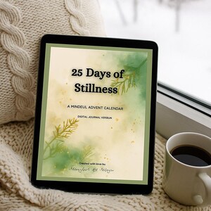 Mindful Advent Calendar With 25 Gratitude Cards – Gratitude Journal ...