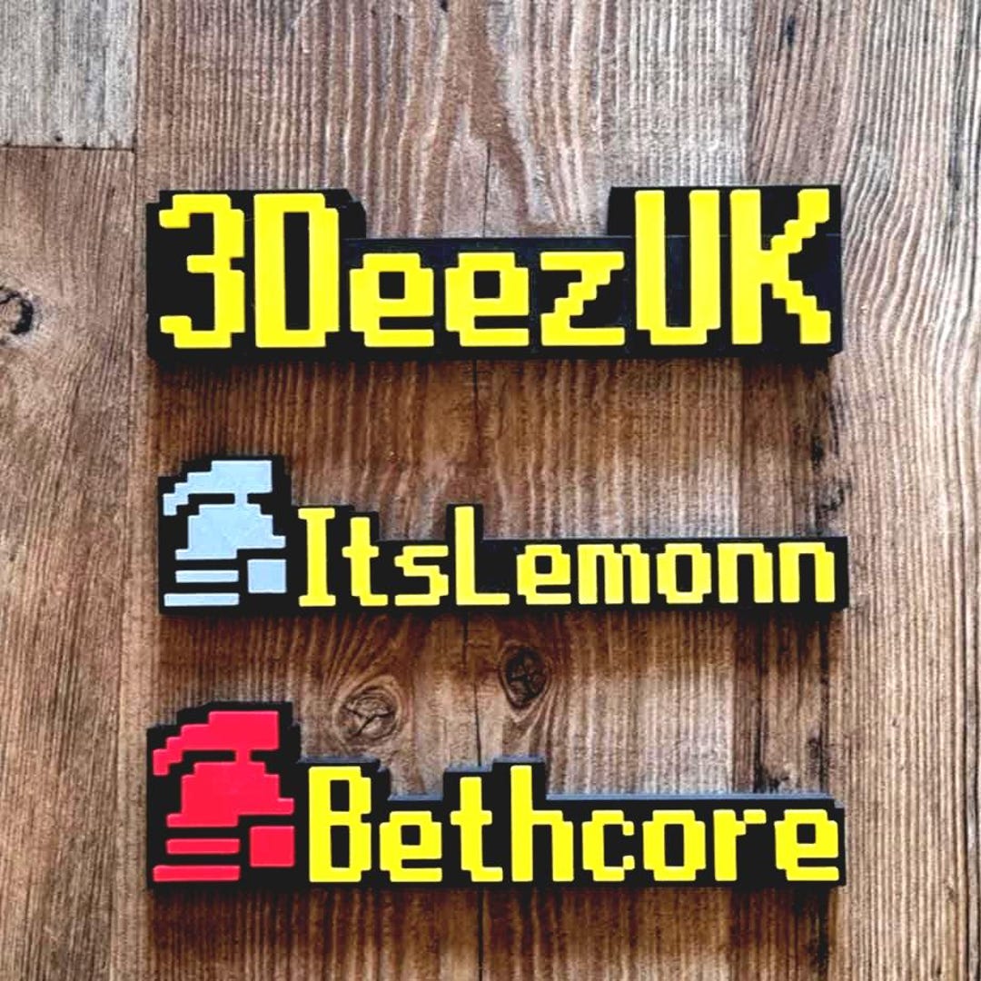 Personalised Old School Runescape Nameplate | Gaming Room | Streamer ...