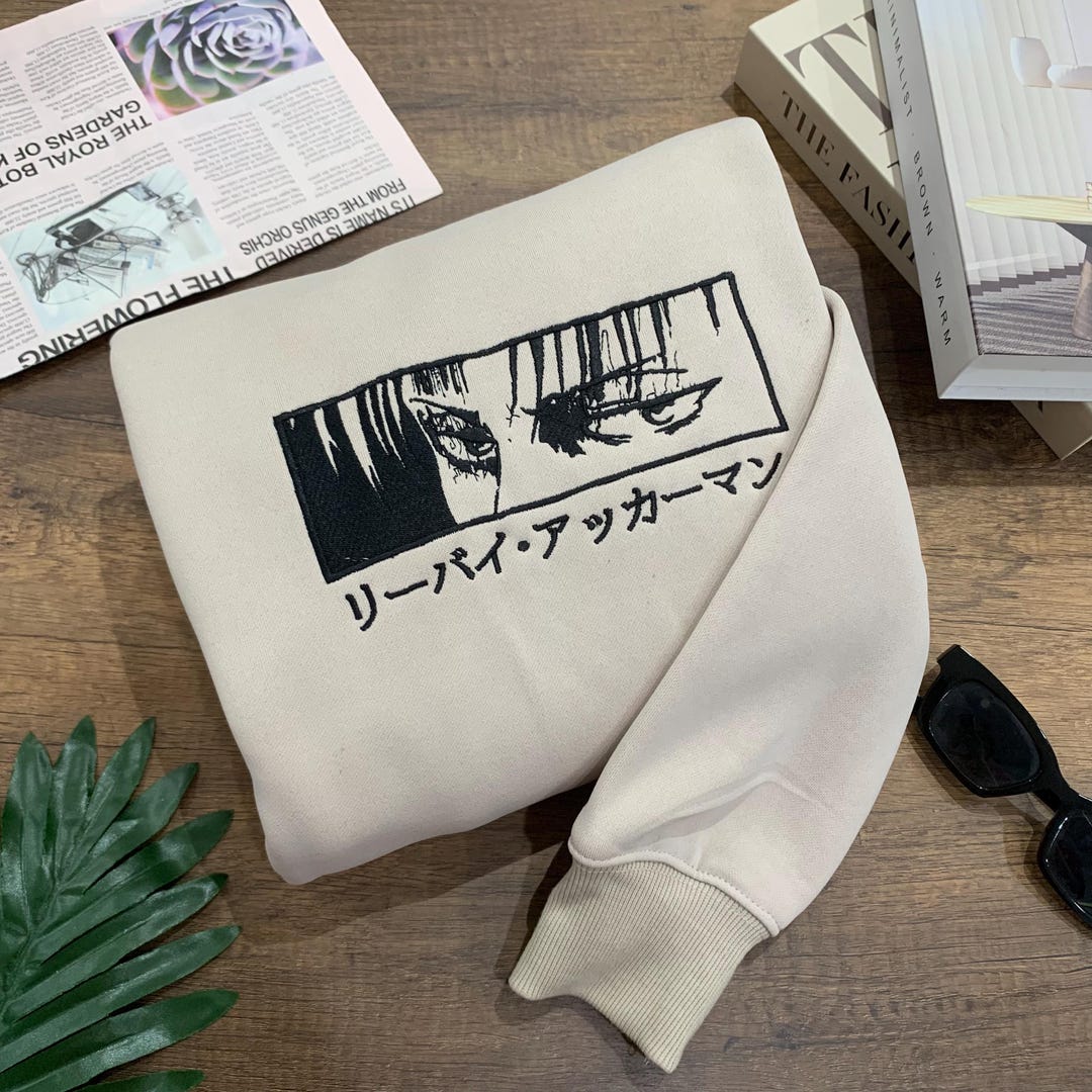 Levi Ackerman Eye, Anime Character Inspired Hoodie, Attack on Titan ...