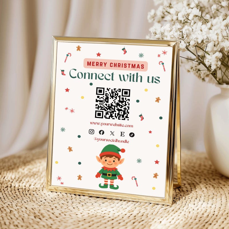 Elf Qr Codes - Etsy
