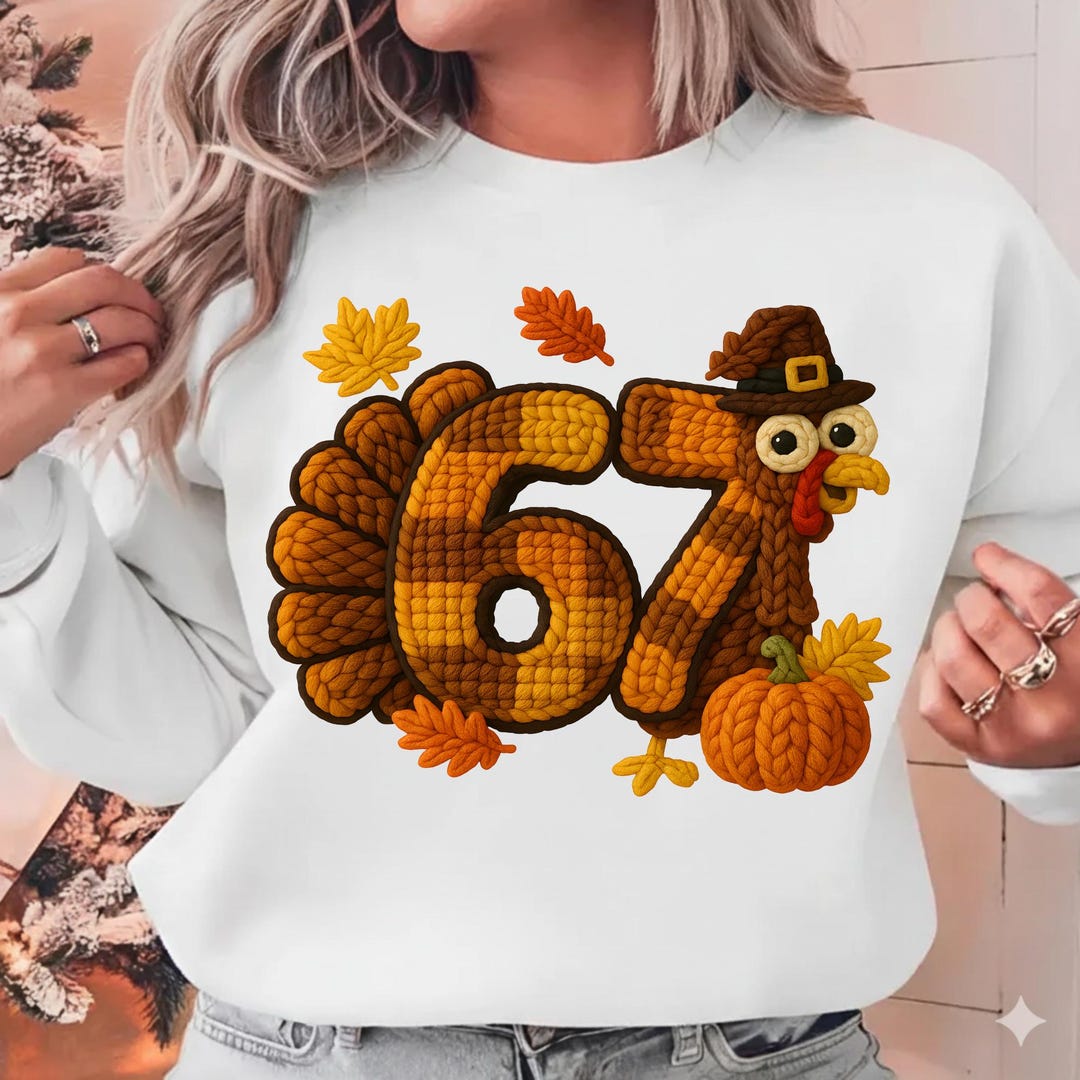 Six Seven Thanksgiving Meme Png, Yarn 67 Turkey Bruh Png,67 ...