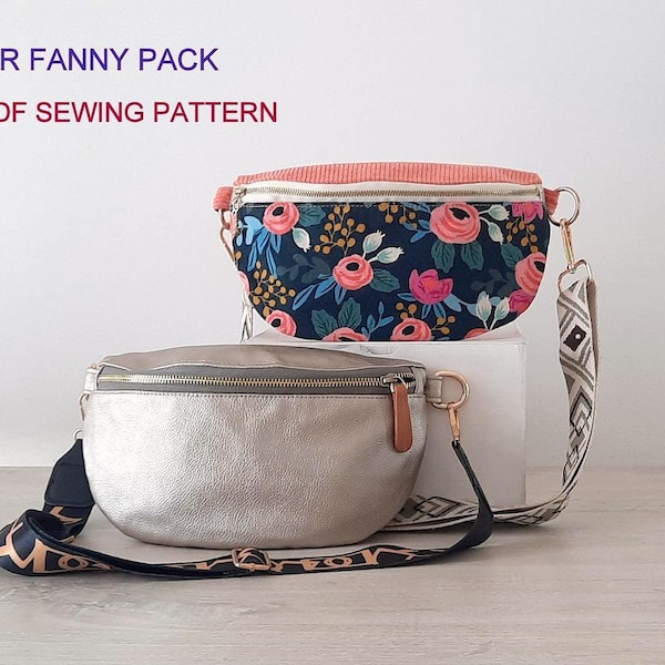 Fanny Pack Pattern - Etsy