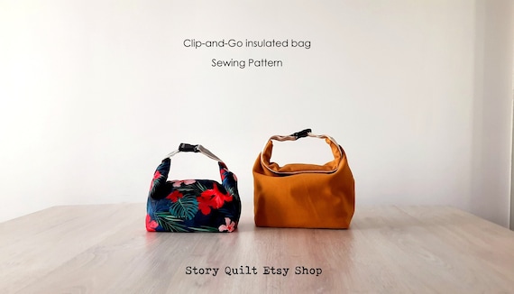 Pdf Sewing Pattern Lunch Bag Pattern Project Bag Sewing - Etsy