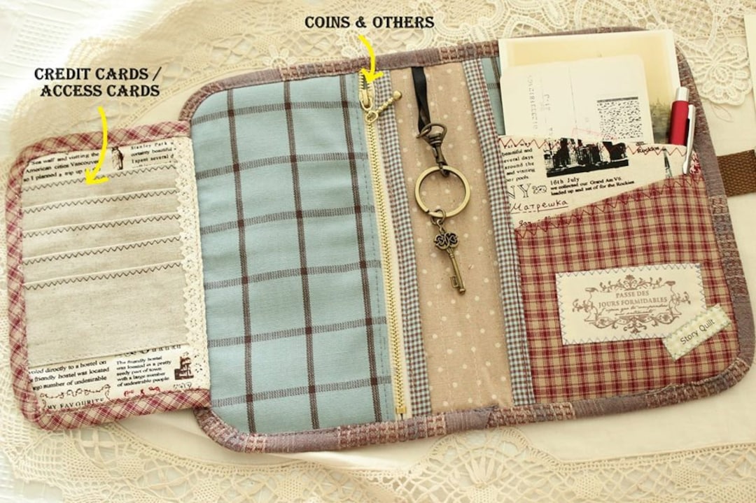 Passport Holder Sewing Pattern, Travel Wallet Tutorial (PDF Pattern) - Etsy