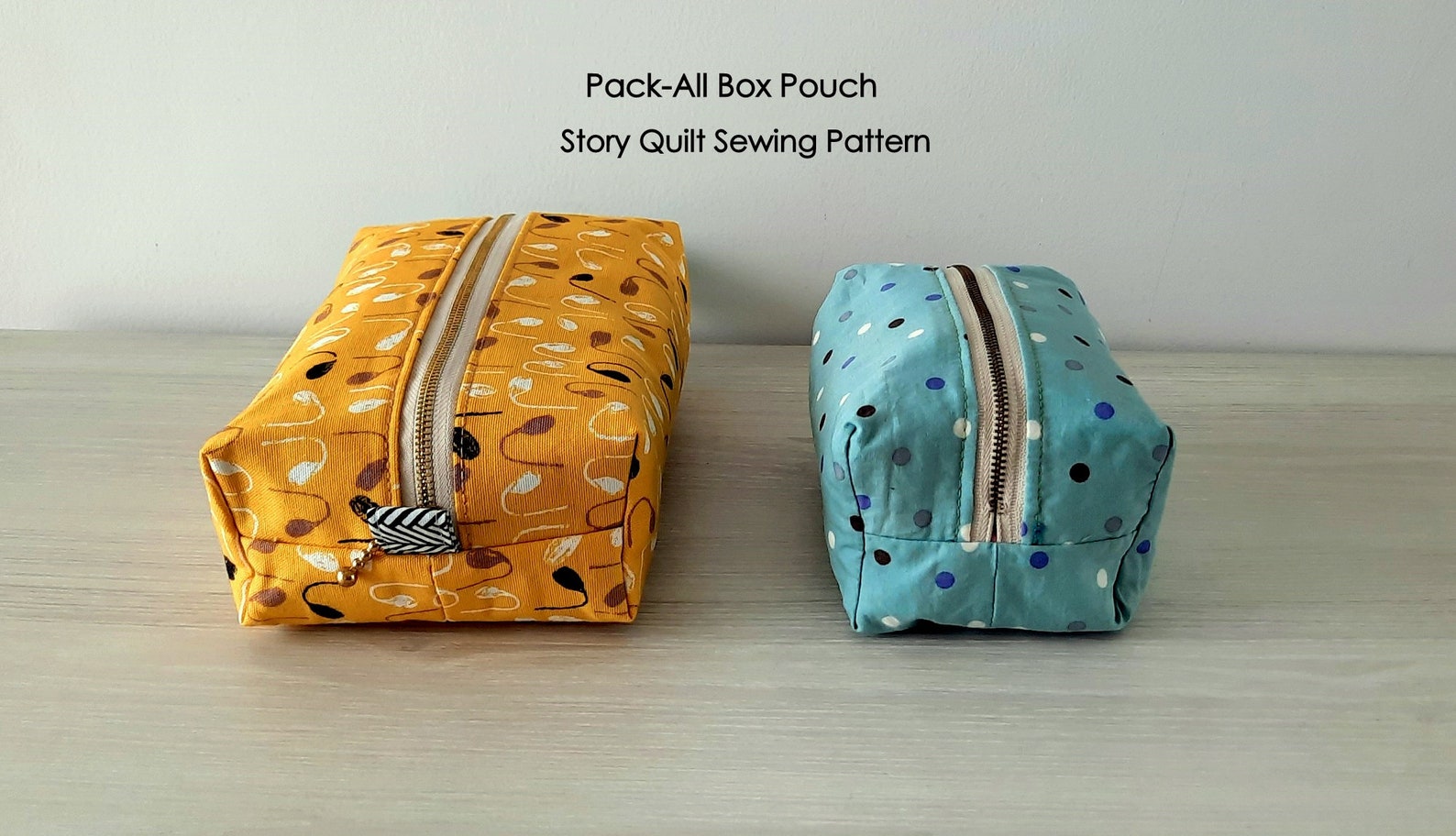 Boxy Pouch Tutorial Easy Pouch Pattern Box Pouch Digital - Etsy Sweden