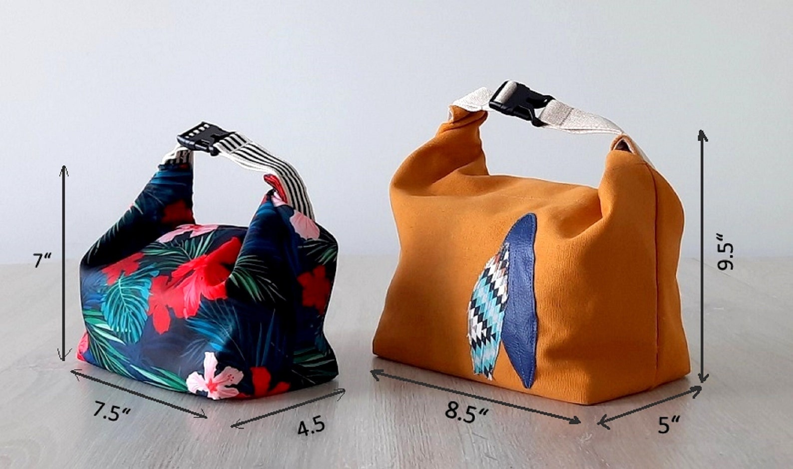 Pdf Sewing Pattern Lunch Bag Pattern, Project Bag, Sewing Pattern ...